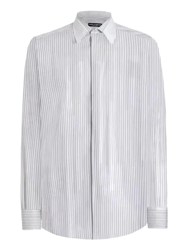 Dolce & Gabbana Striped Shirt - White