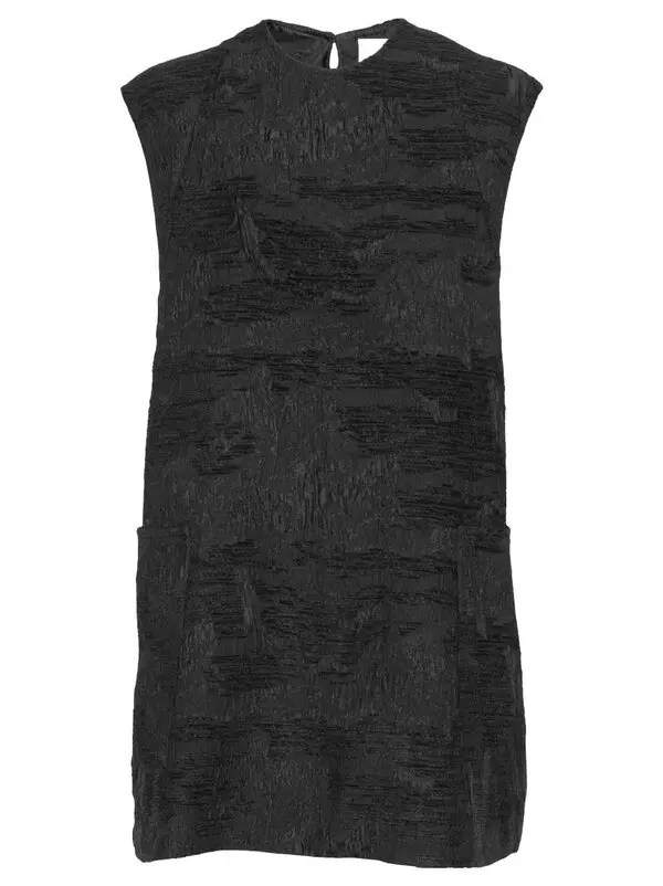 Henrik Vibskov Dart Sleeveless Mini Dress - Black