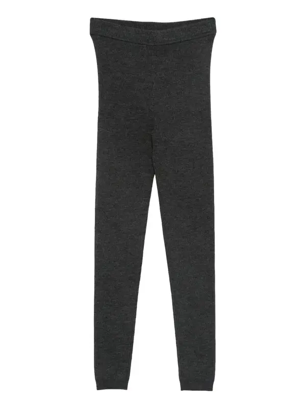 P.a.r.o.s.h Wool Leggings - Grey