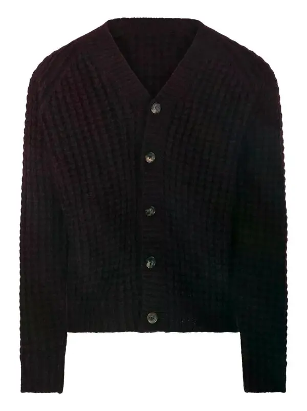 ROBERTO COLLINA Button-up Cardigan - Brown