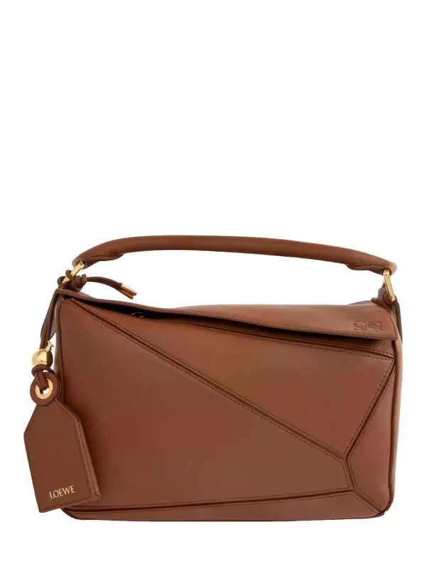 Loewe Small Puzzle Elevated Bag - Brown