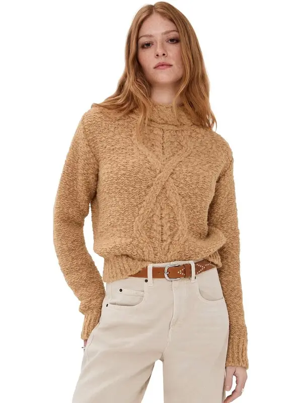 Isabel Marant Romane Sweater - Caramel