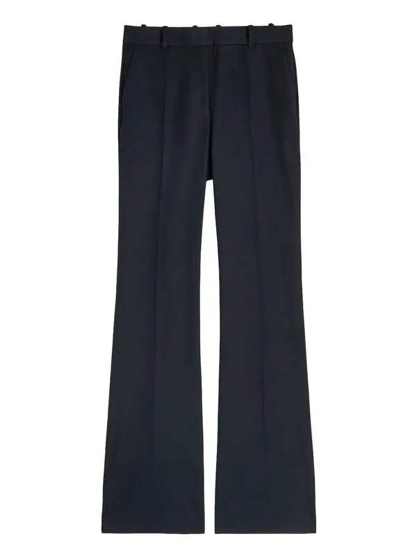 JOSEPH Tafira Gabardine Trousers - Navy