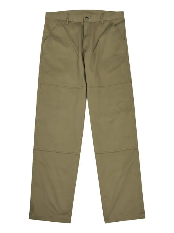 Moncler Stretch-cotton Cargo Trousers - Green