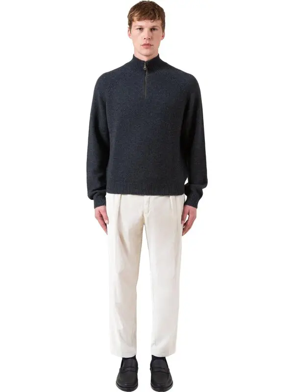 AUTORE Holden Wool-cashmere Sweater - Grigio