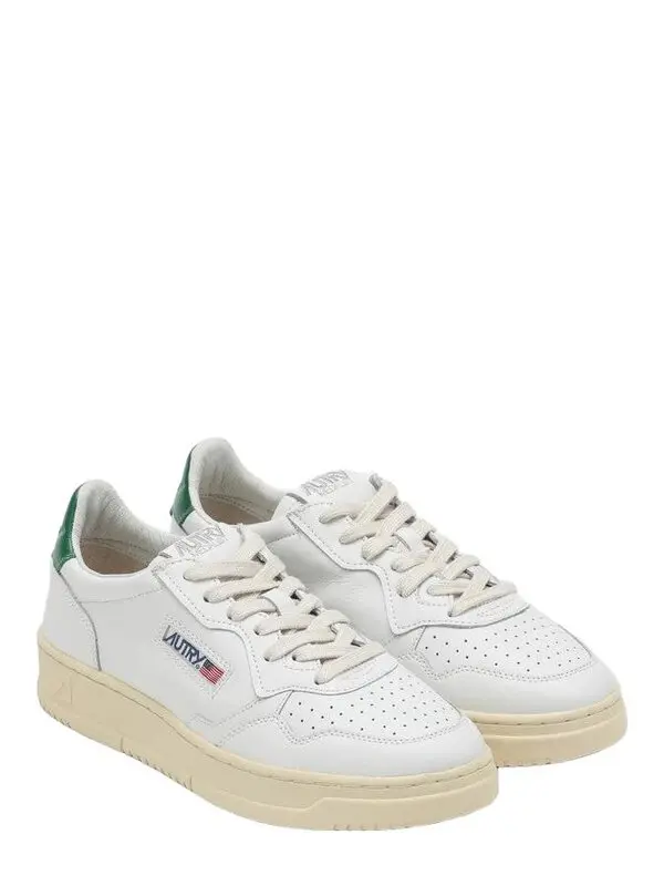 AUTRY Medalist Leather Sneakers - White