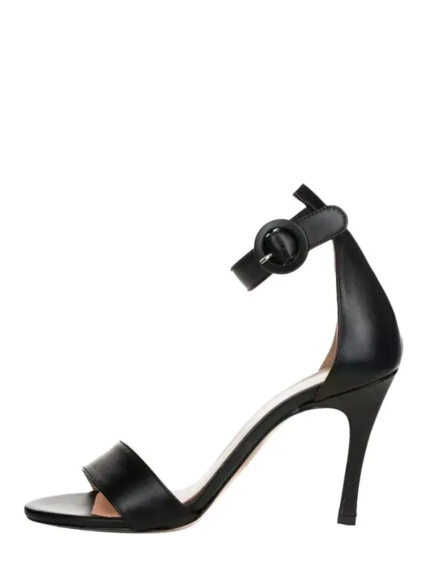 POCHE PARIS Ankle-strap Sandals - Black