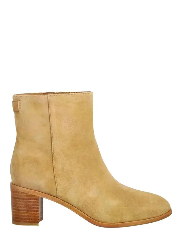 Ralph Lauren Cassie Suede Boots - Neutrals