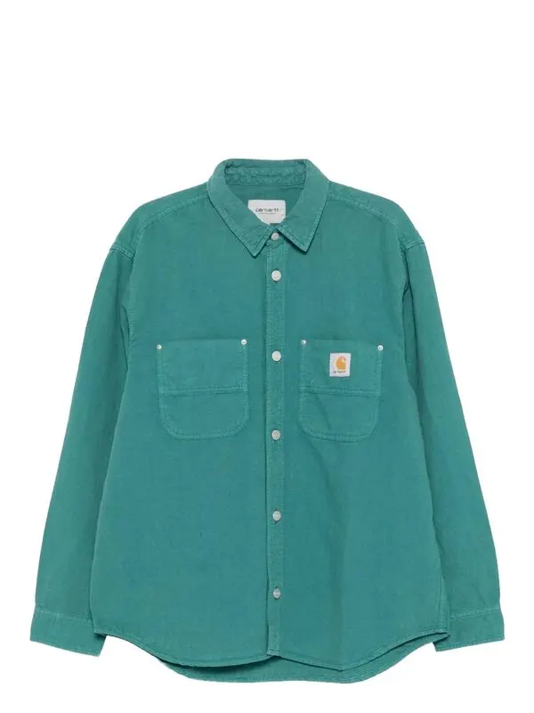 Carhartt Work In Progress Walter Shirt Jacket - 2zugd Saguaro