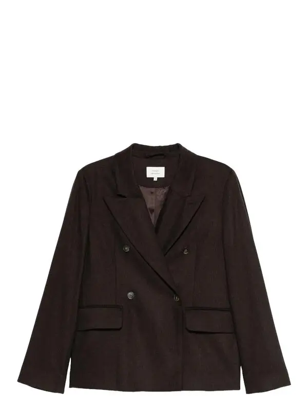 Loulou De Saison Double-breasted Jacket - Brown