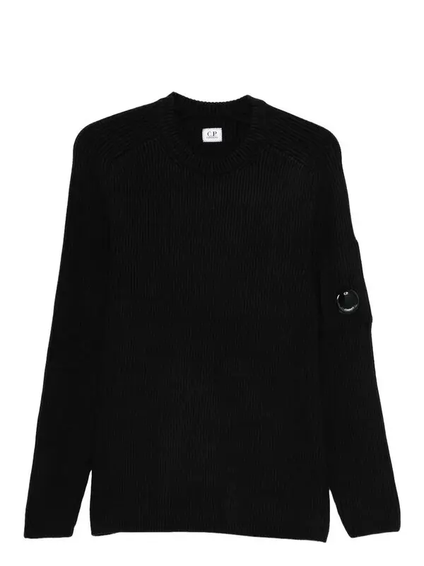 C.P. COMPANY Knitwear Crew Neck - Black