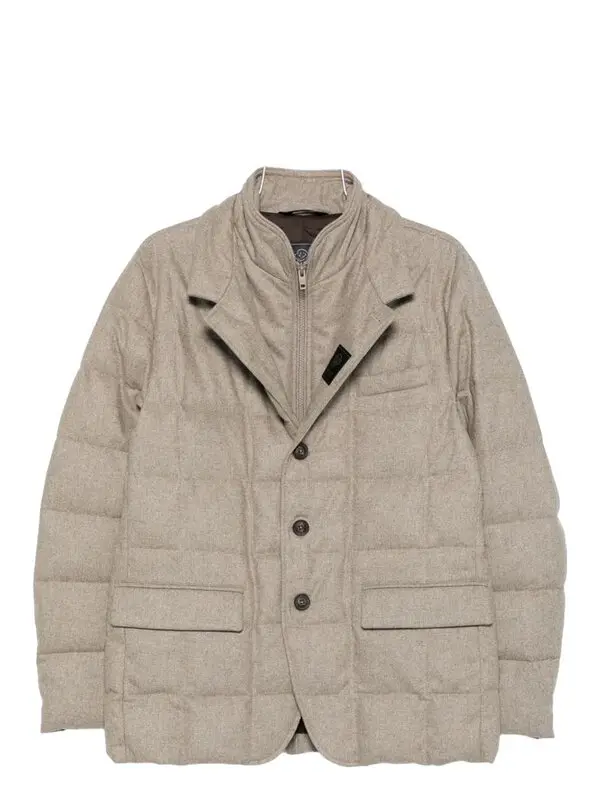 FAY Quilted Jacket - Grey