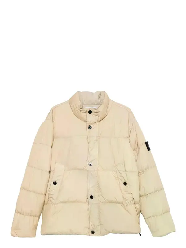 Stone Island Quilted Puffer Jacket - Neutrals