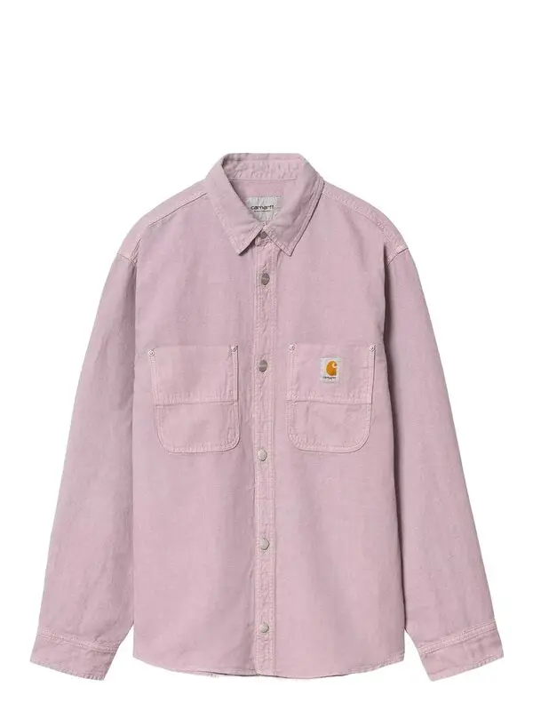 Carhartt Work In Progress Walter Shirt Jacket - 2zvgd Pink Fog