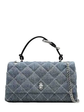 Marc Jacobs Quilted Denim Dual Convertible Bag - Denim Blue