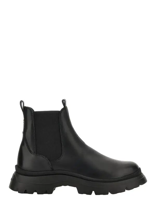 Hogan H692 Leather Chelsea Boots - Black