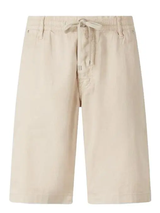 Jacob Cohen Cotton Linen Bermudas - Beige