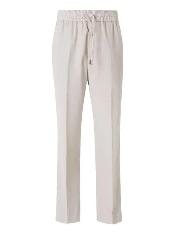 Brioni Straight Corduroy Trousers - Beige