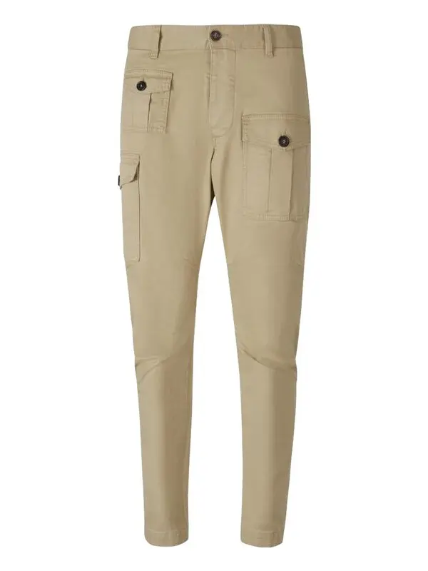 Dsquared2 Cargo Trousers - Beige