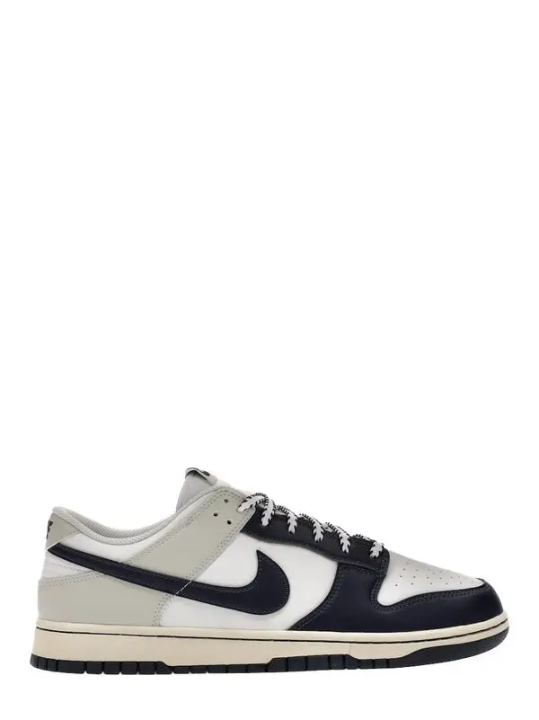 Nike Dunk Low Sneakers - White/midnight Navy Blue/photon Dust