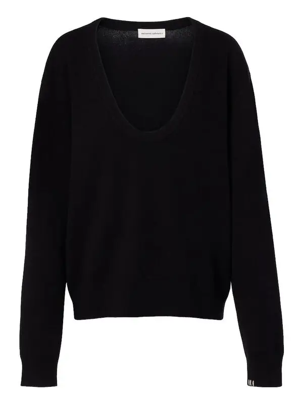 EXTREME CASHMERE X N°424 Jacob Cashmere-blend Sweater - Black