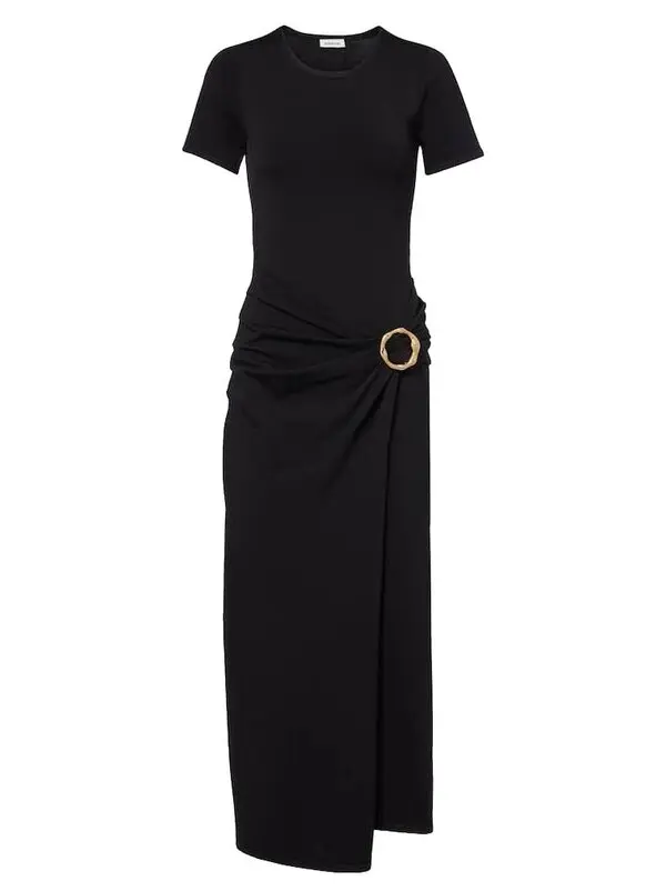 Simkhai Soren Knitted Midi Dress - Black