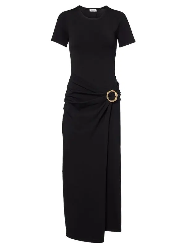 Simkhai Soren Knitted Midi Dress - Black