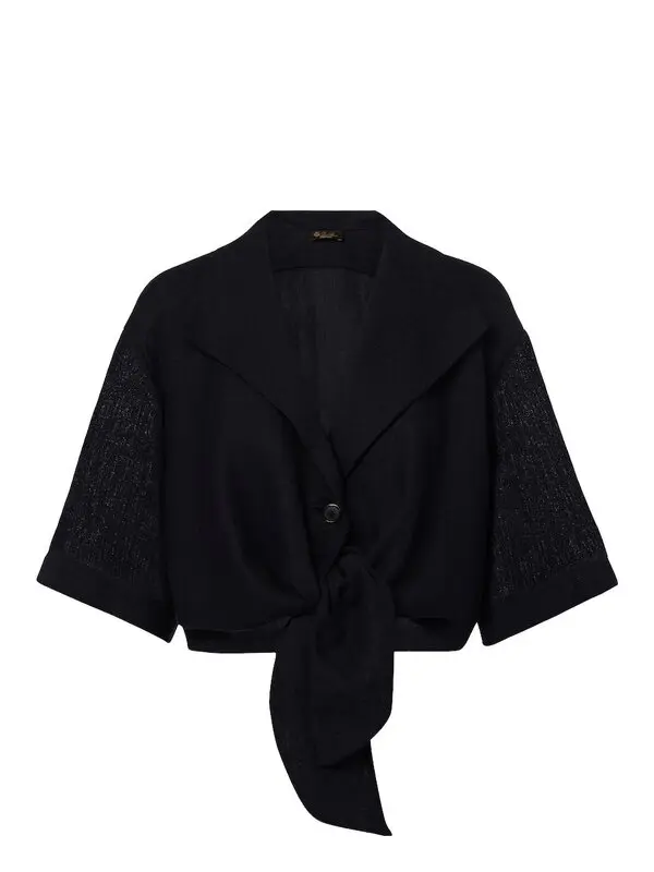 Loro Piana Janet Virgin Wool Shirt - Blue