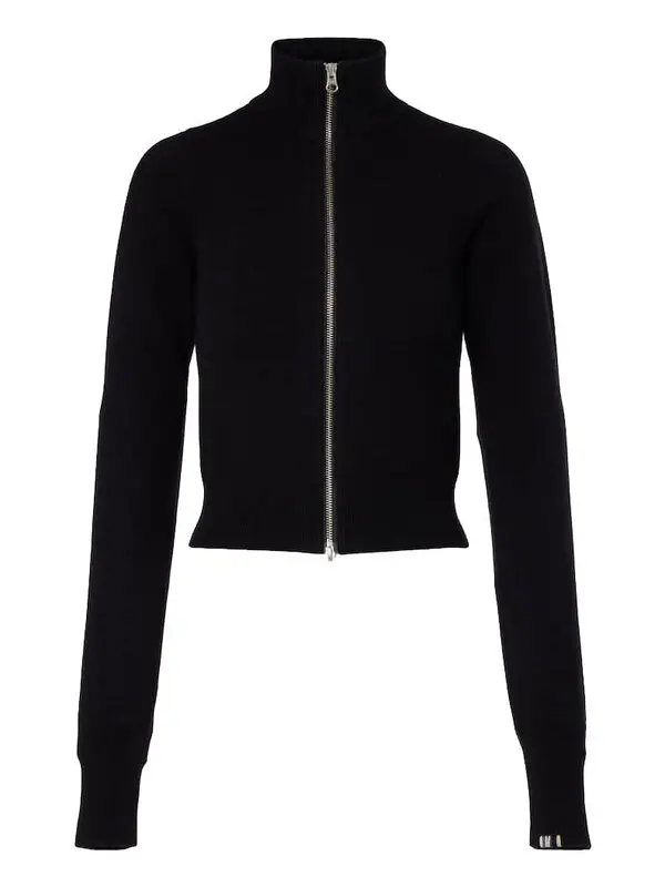 Extreme Cashmere N°302 Cashmere-blend Zip-up Jacket - Black