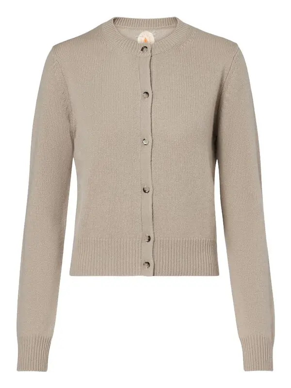 Jardin Des Orangers Cashmere Cardigan - Beige