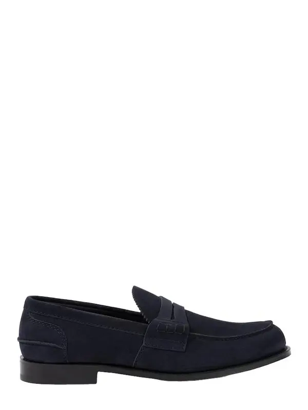 Church's Pembrey Suede Loafers - Blue