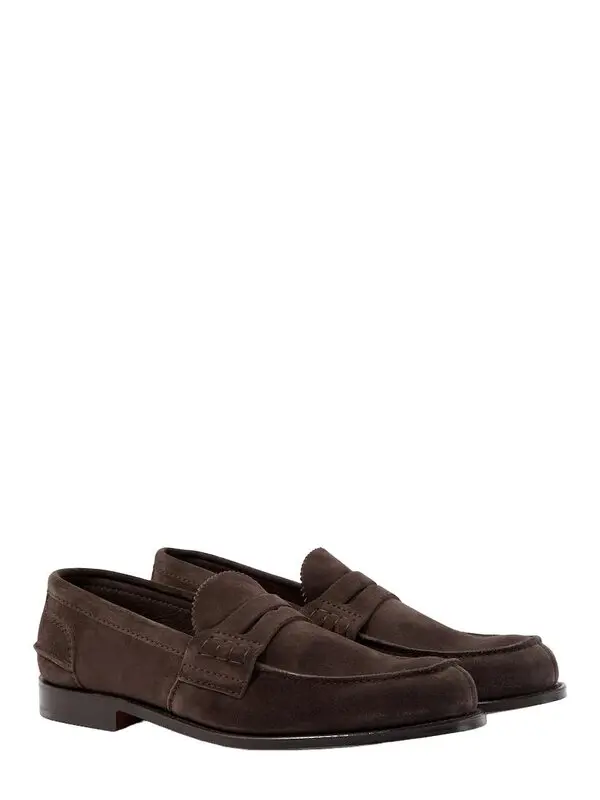 Church's Pembrey Suede Loafers - Brown