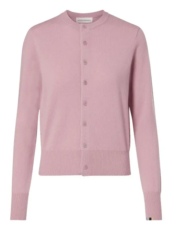 Extreme Cashmere N°300 Little 2 Cashmere Cardigan - Pink
