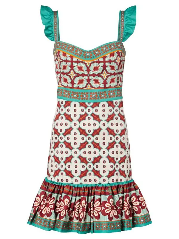 La DoubleJ Mini Printed Minidress - Multicoloured
