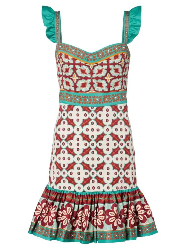 La DoubleJ Mini Printed Minidress - Multicoloured