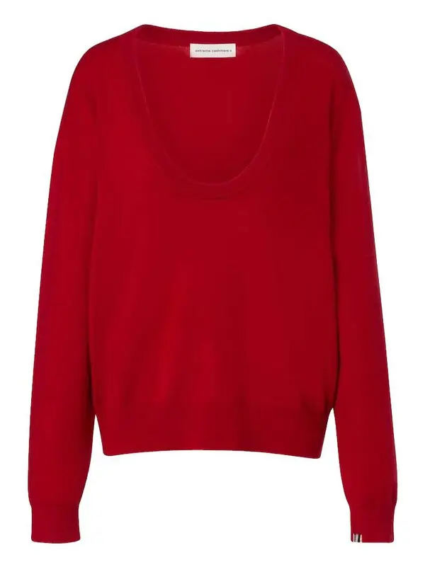 EXTREME CASHMERE X Jacop Cashmere-blend Sweater - Red