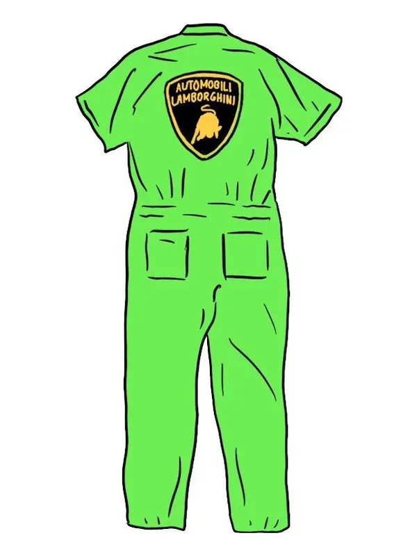 Supreme X Automobili Lamborghini Coverall - Lime