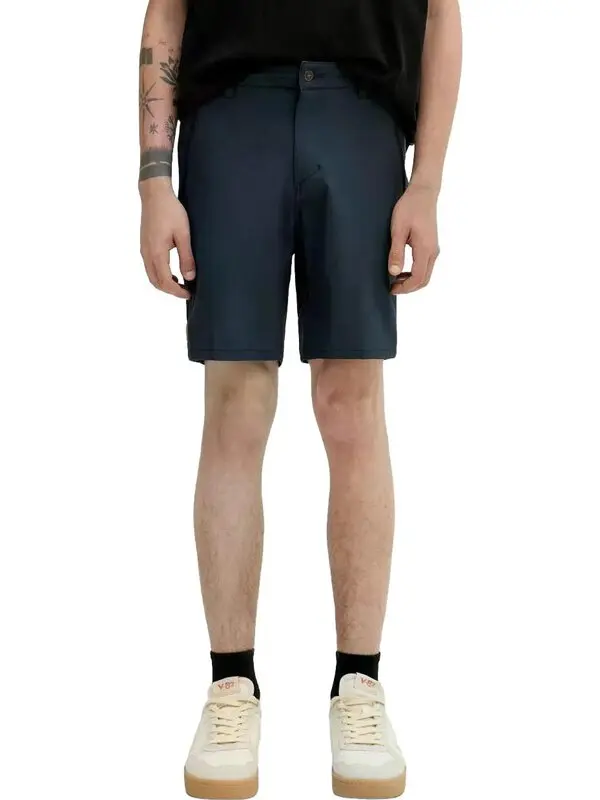 Fjallraven Logo-patch Shorts - Blue