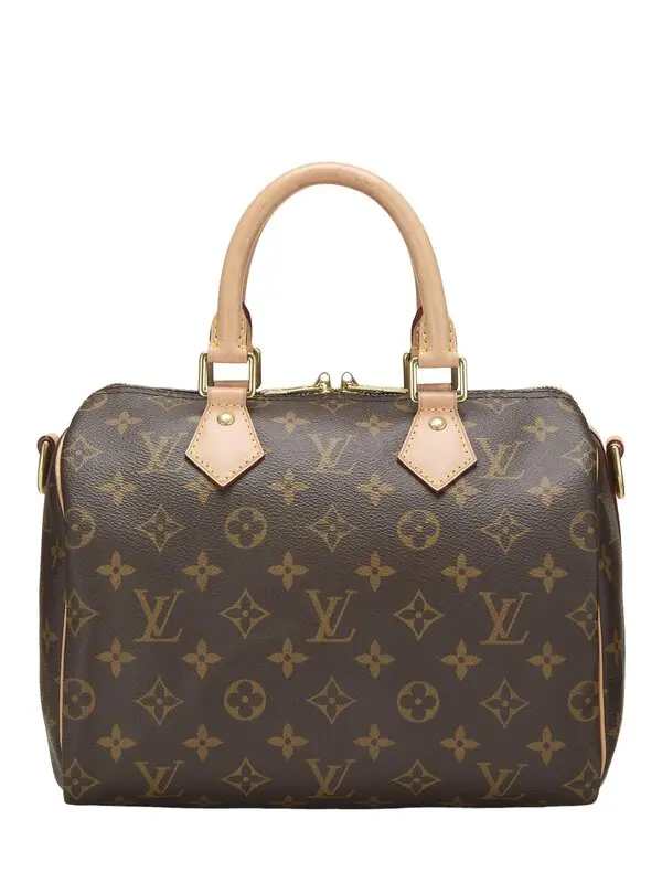 LOUIS VUITTON Monogram Speedy Bandouliere 25 - Brown