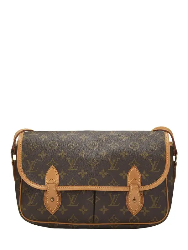LOUIS VUITTON Monogram Sac Gibeciere - Brown