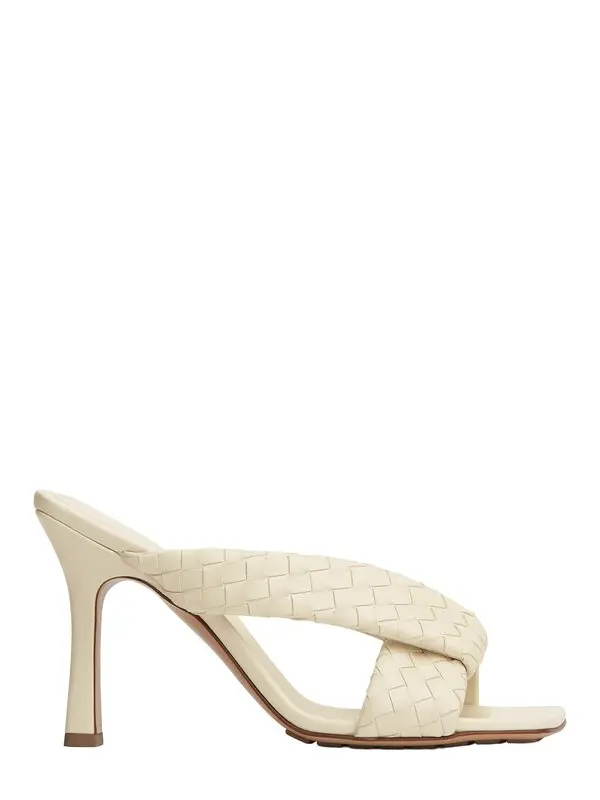 Bottega Veneta Riva Mule - Sea Salt