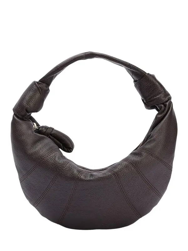 LEMAIRE Mini Fortune Croissant Bag - Brown