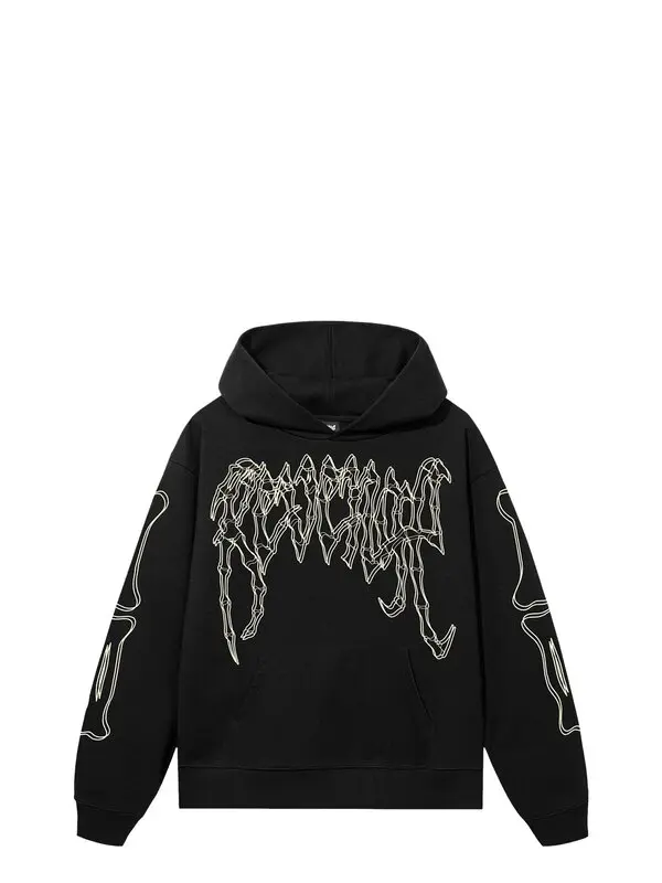 REVENGE Crossbones Hoodie - Black