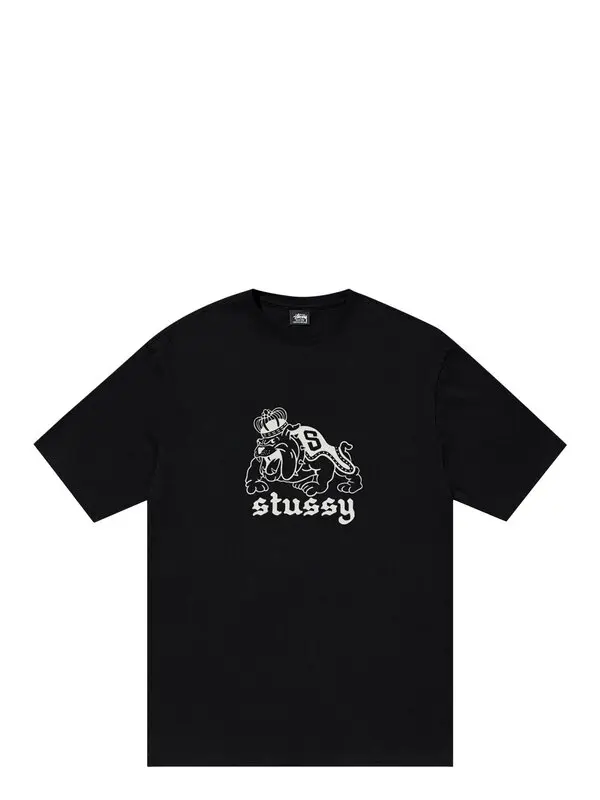 StÜssy Bulldog Tee - Black