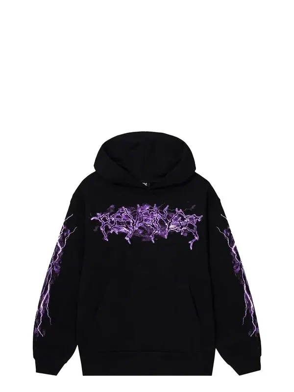 REVENGE Lightning Anarchy Hoodie - Black