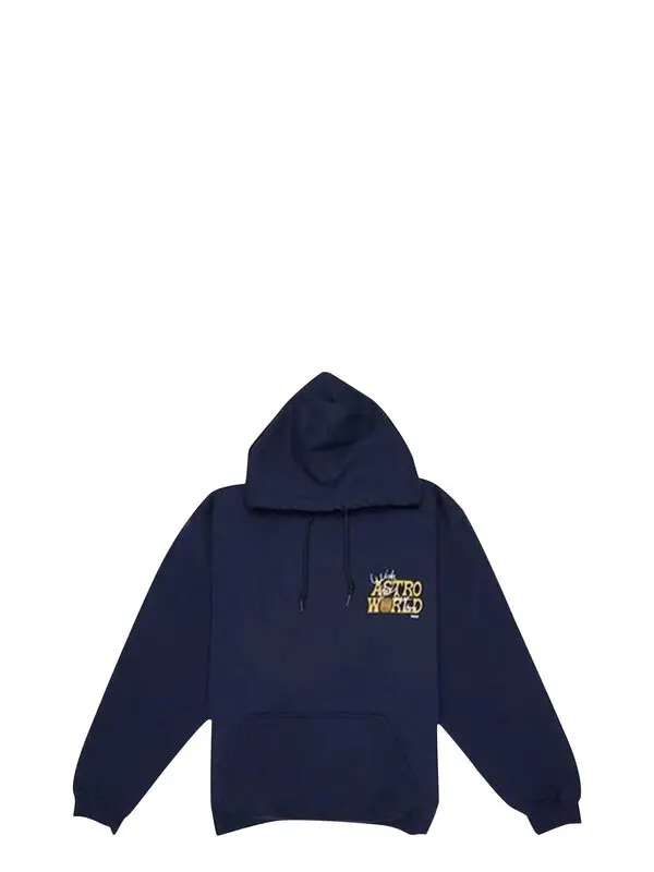 TRAVIS SCOTT Astroworld Houston Exclusive Hoodie - Blue