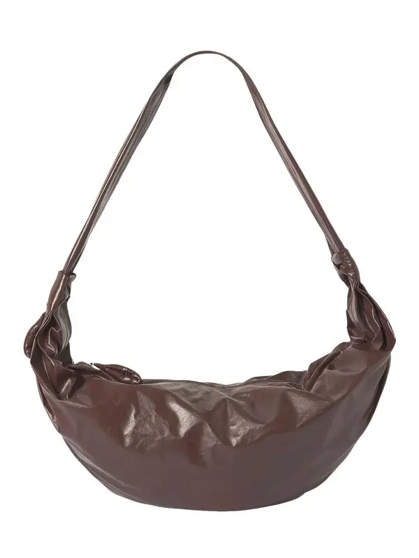 LEMAIRE Large Soft Croissant Bag - Brown