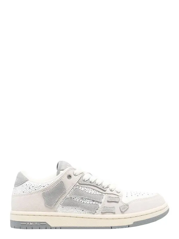 Amiri Skel Top Low Sneakers - Cream