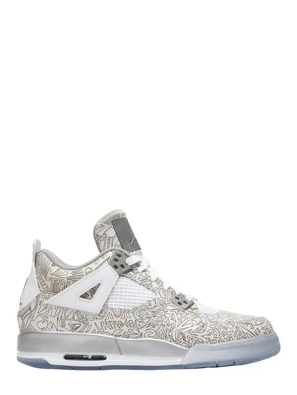 JORDAN Retro Bg '30th Anniversary Laser' Sneakers - White