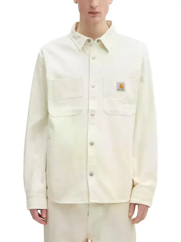 Carhartt Work In Progress Clink Patch-pocket Overshirt - Neutrals